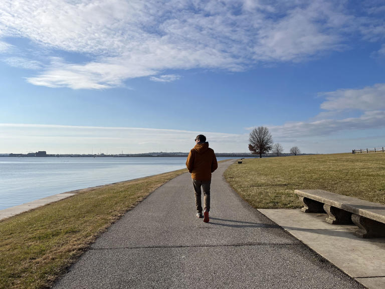 The health benefits of taking a long walk