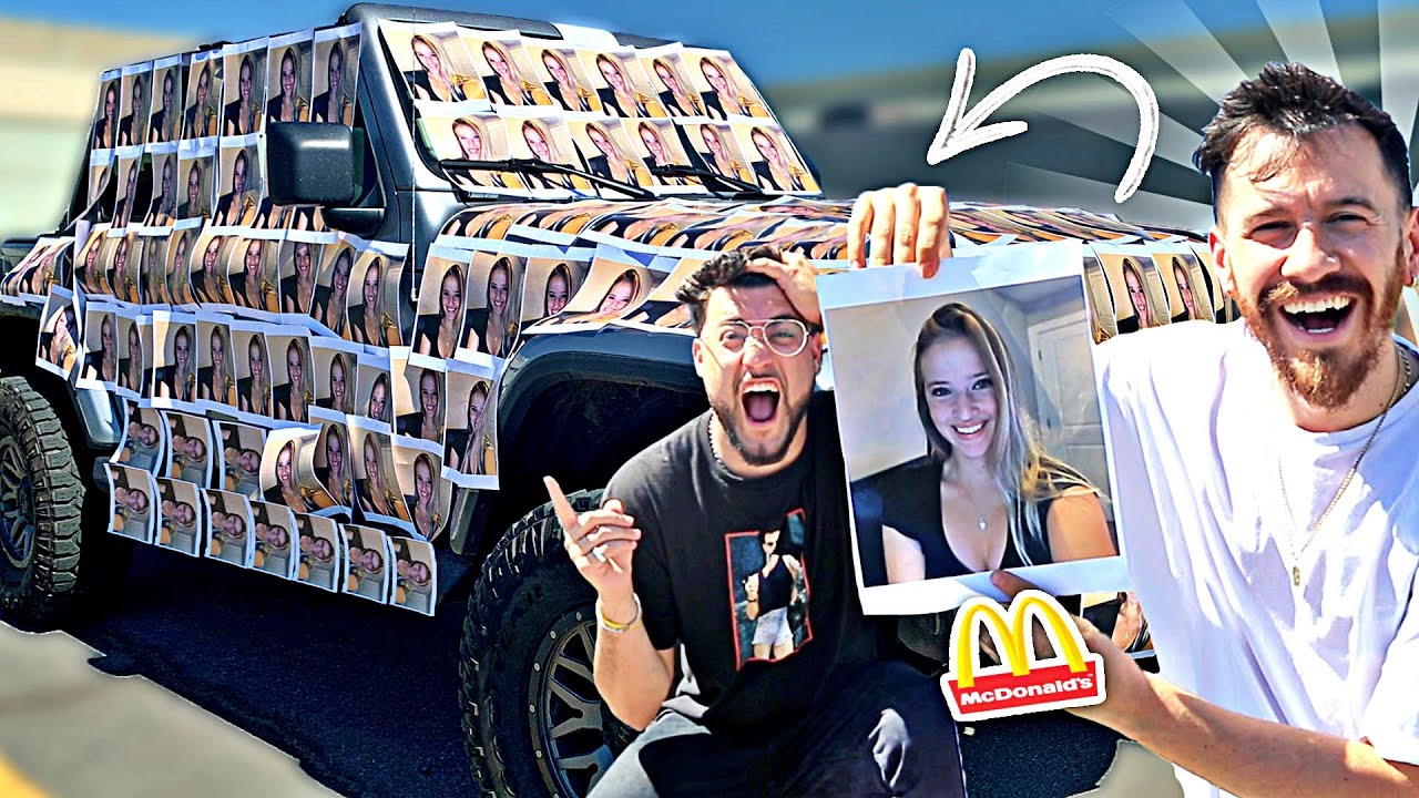 He Covered My Car With Pictures of the McDonald's Employee