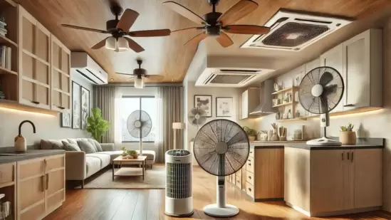 Pre Summer Offers are here! Enjoy up to 60% off on ceiling fans, table ...