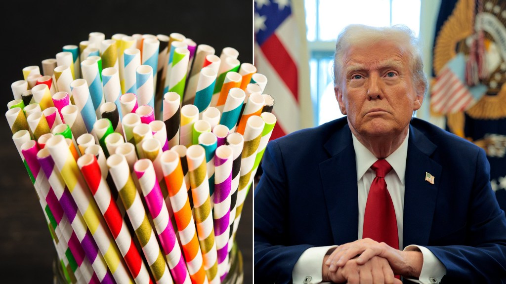 Trump vows to go ‘back to plastic’ by ditching paper straws