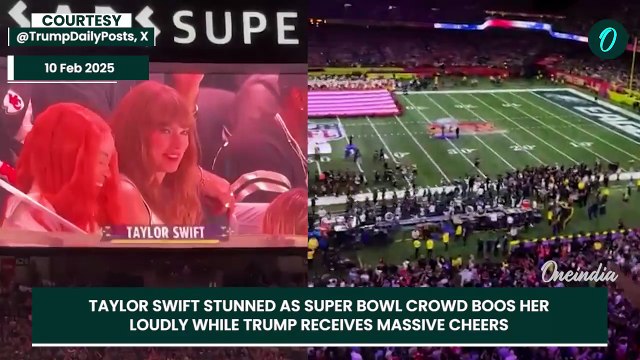 Donald Trump Takes a Dig at Taylor Swift After Super Bowl Boos – Feud ...