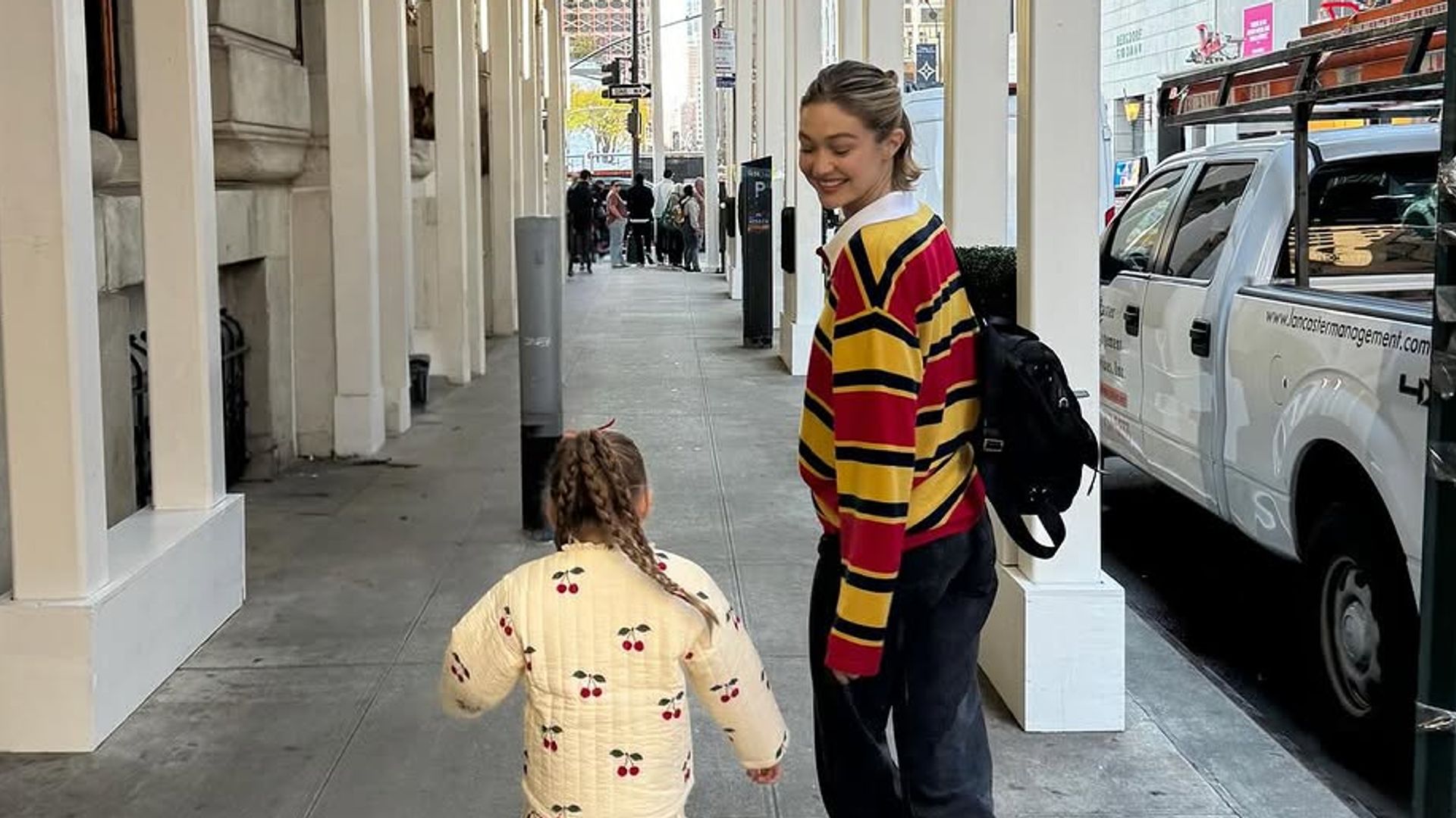 Gigi Hadid shares new pictures of mini-me daughter Khai - and her hair ...