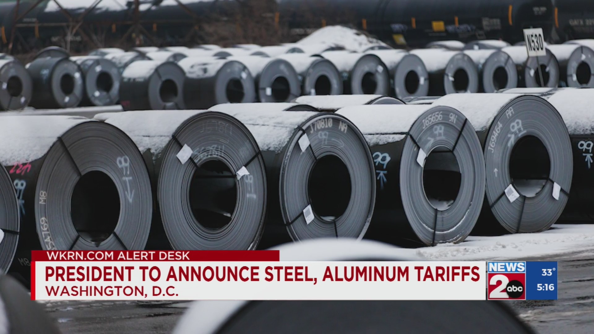 President Trump to announce steel, aluminum tariffs