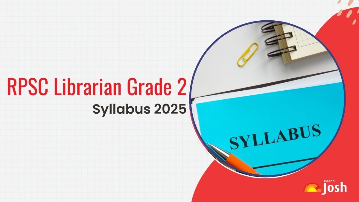 RPSC Librarian Grade 2 Syllabus 2025: Check Exam Pattern and Important ...
