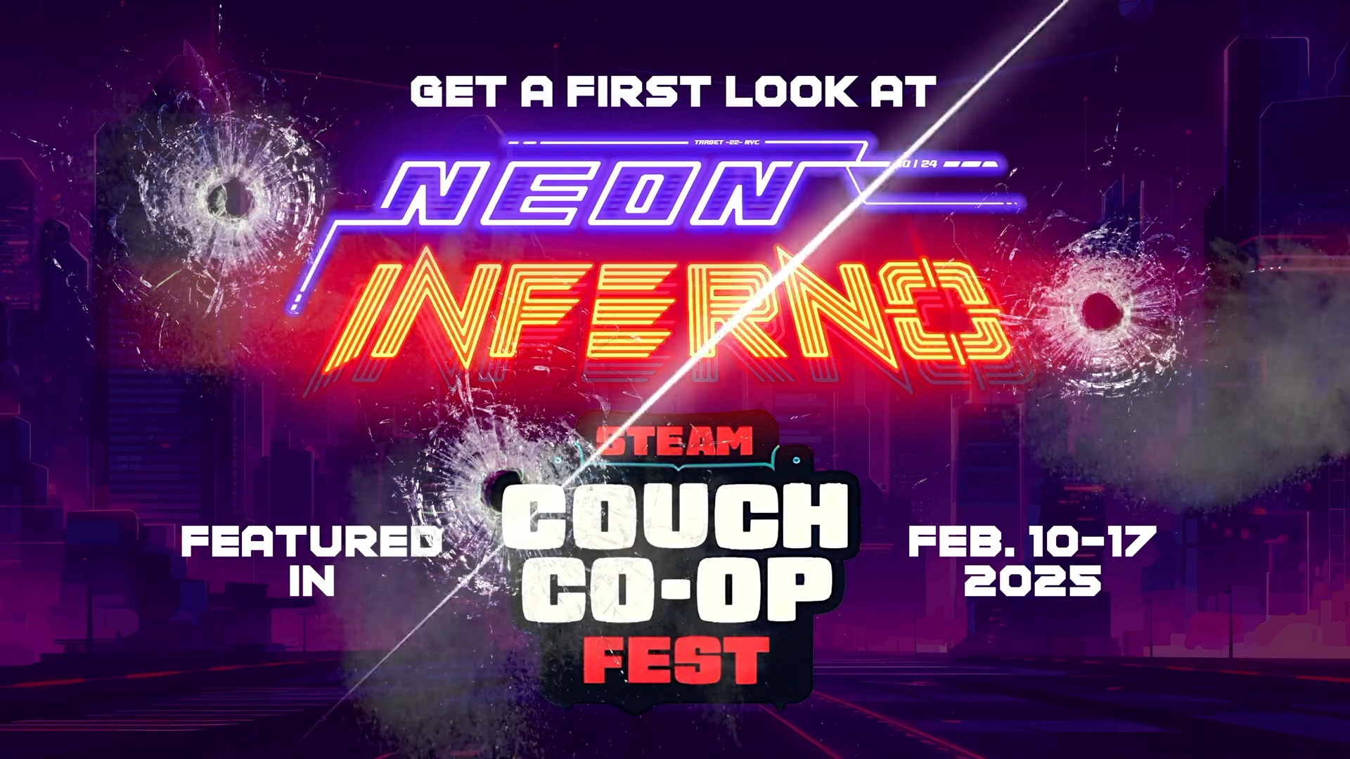 Neon Inferno Official Publisher Announcement Trailer