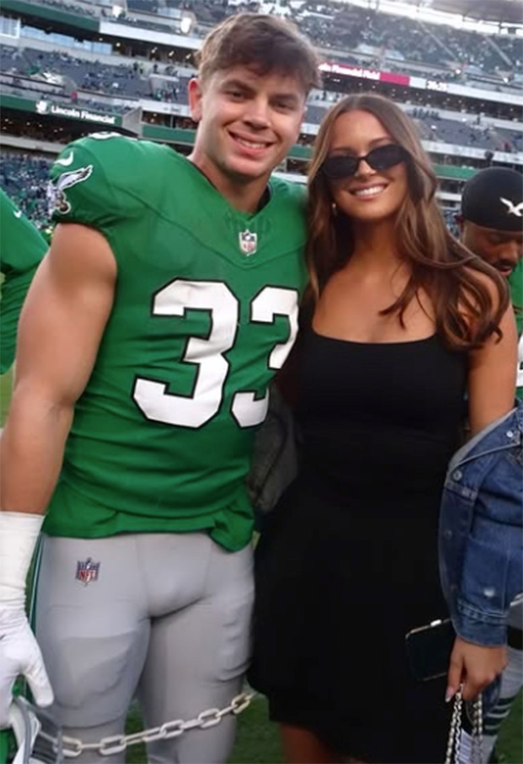 Cooper DeJean’s girlfriend celebrates Eagles rookie’s epic Super Bowl ...