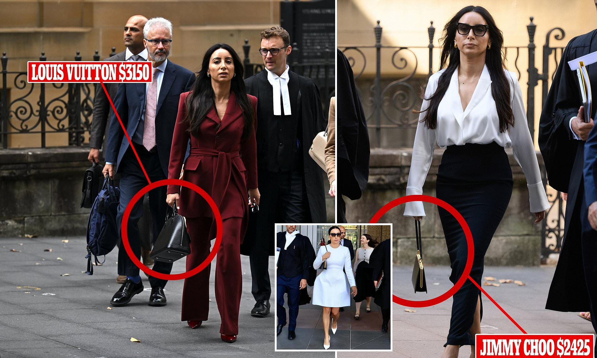 Dressed to win: Antoinette Lattouf's designer style in ABC case