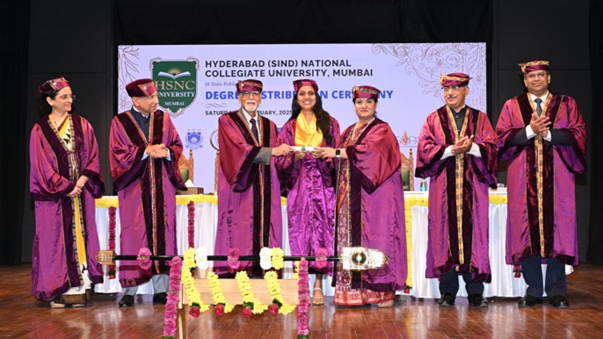 HSNC University, Mumbai Holds Prestigious Degree Distribution Ceremony ...