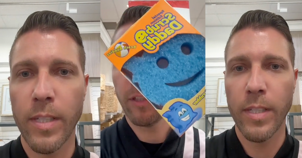 HomeGoods Shopper Bought A Giant Scrub Daddy Sponge For $1,000 And Got ...