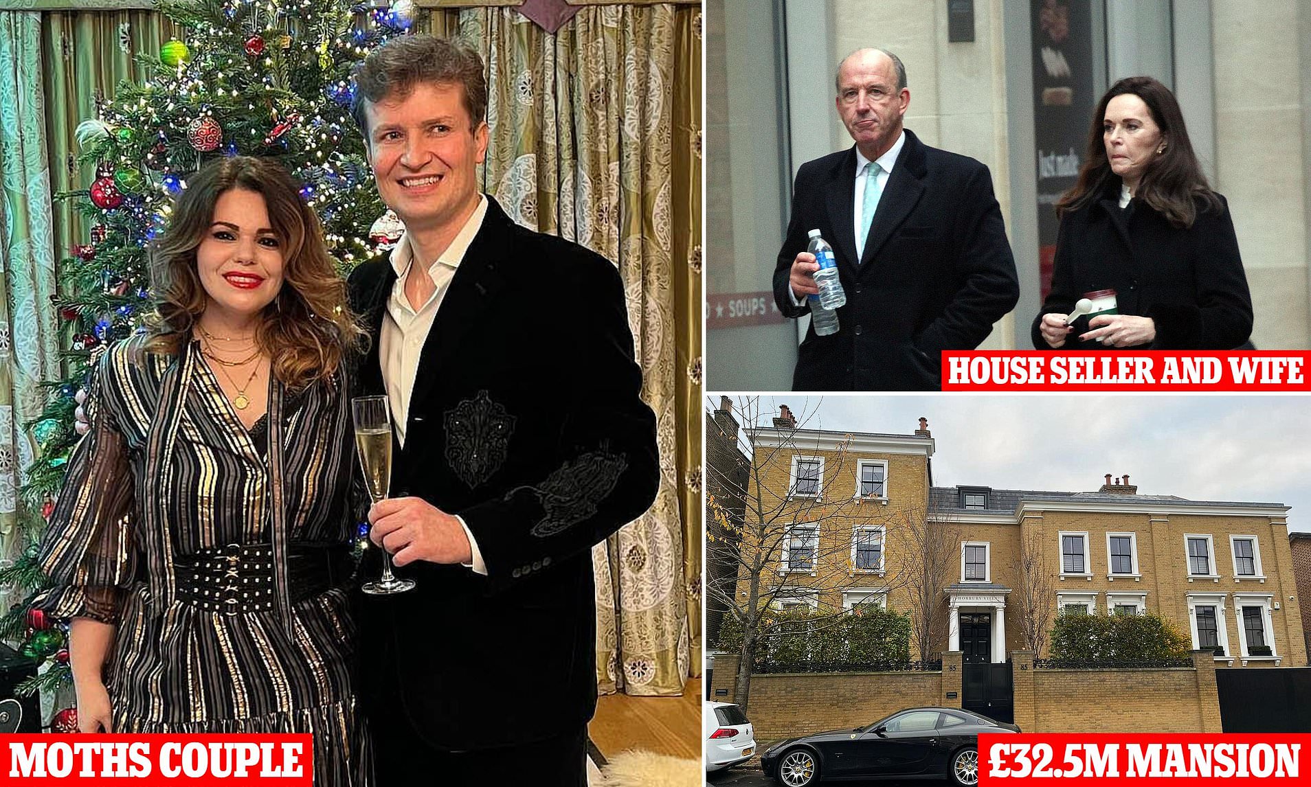 Wealthy couple WINS 'moth infestation' row over £32.5m London mansion