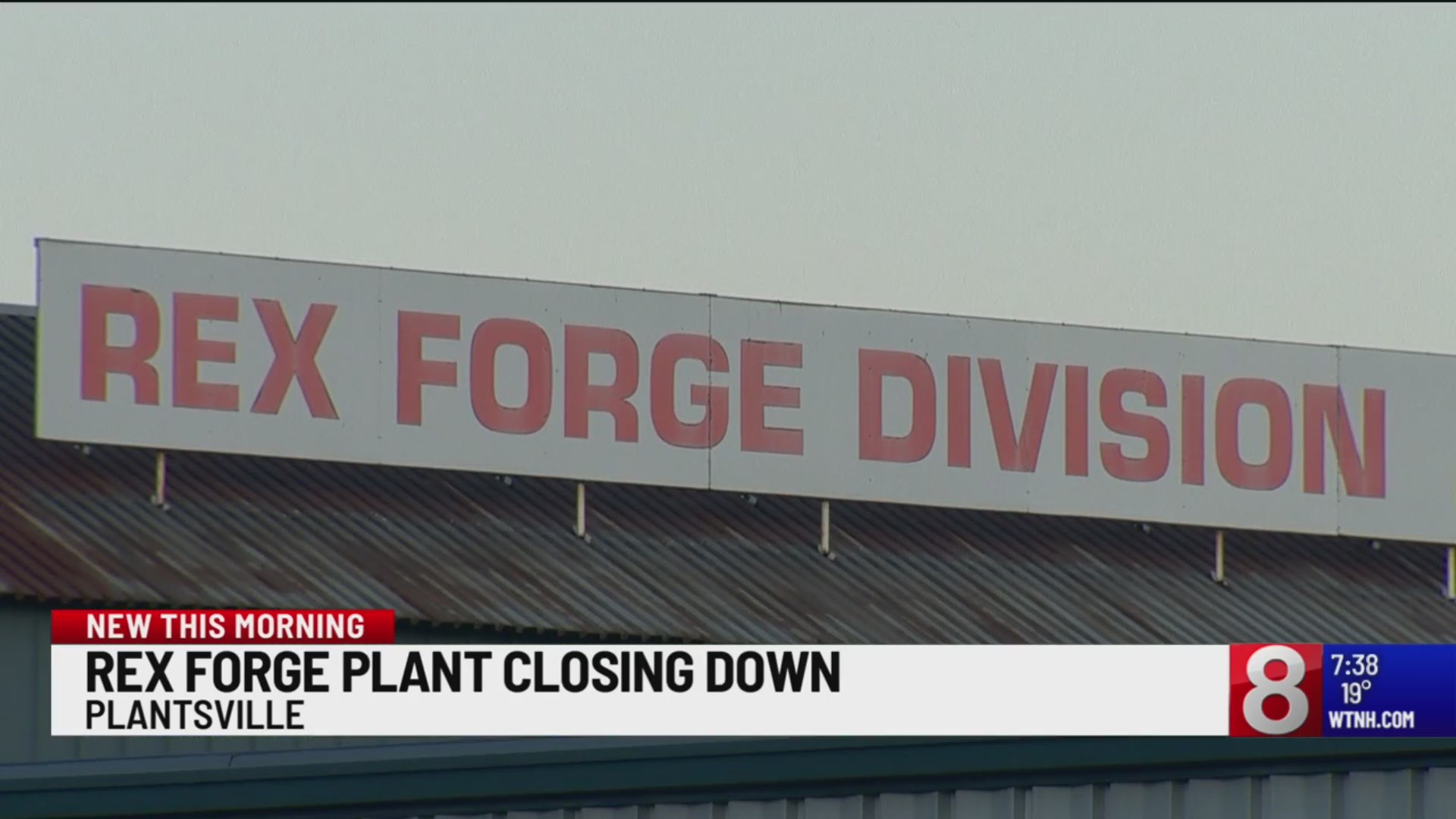 Rex Forge manufacturer announces unexpected Plantsville closure