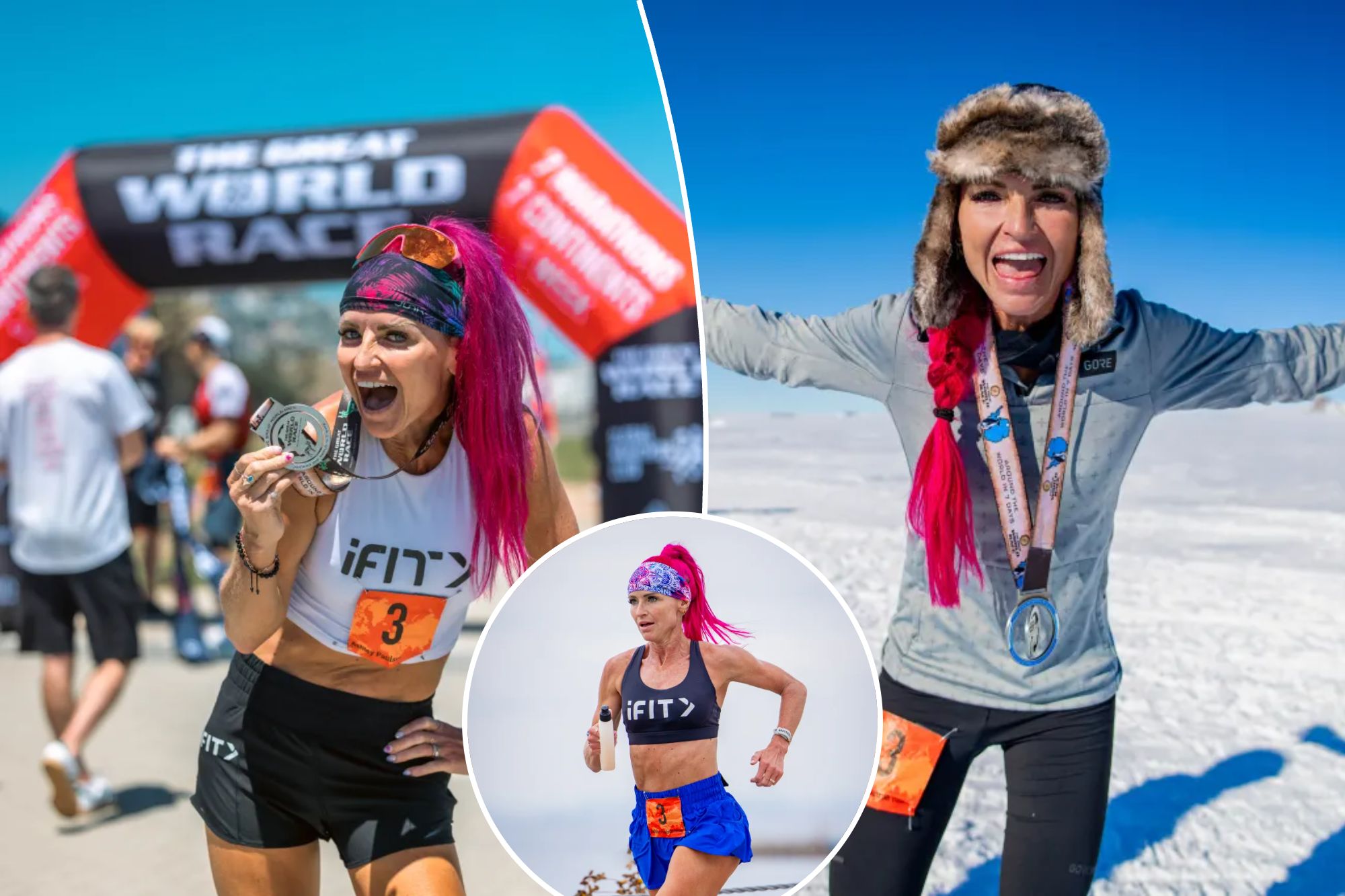 I ran 7 marathons on 7 continents in 7 days — how I raced through snow ...