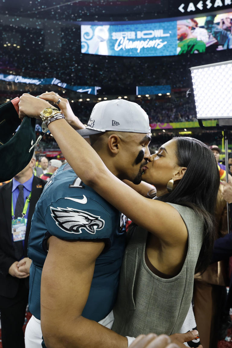 Who is Bry Burrows? Meet Eagles QB Jalen Hurts’ wife after Super Bowl 2025 win