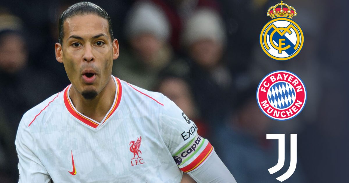 Van Dijk has ‘three offers to leave’ Liverpool with Dutchman ...