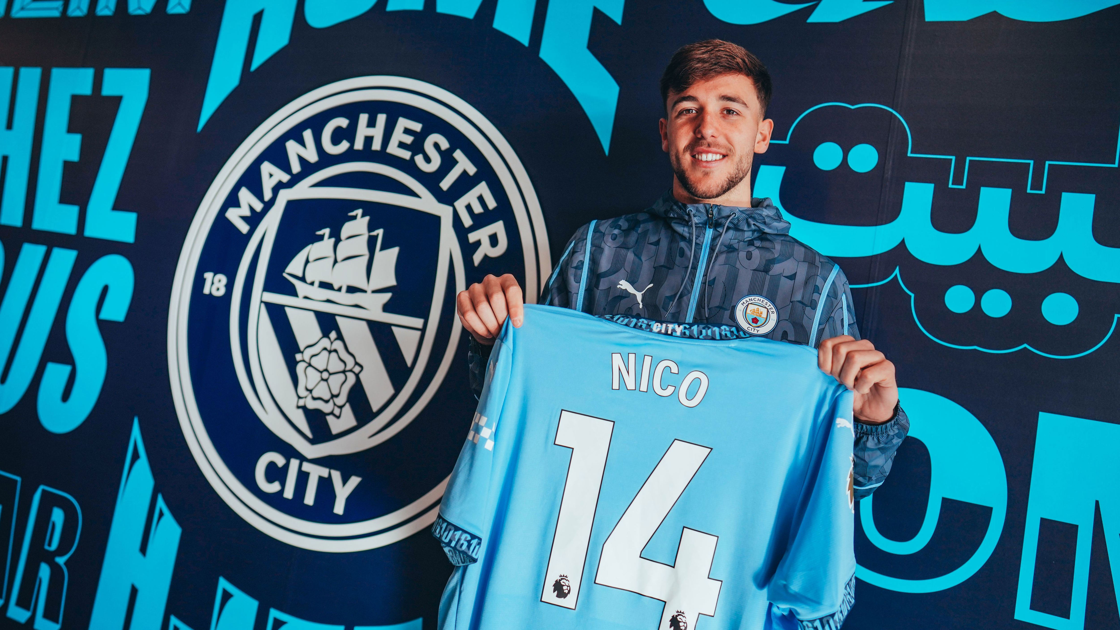 Nico Gonzalez allays serious injury fears as £50m Man City signing ...