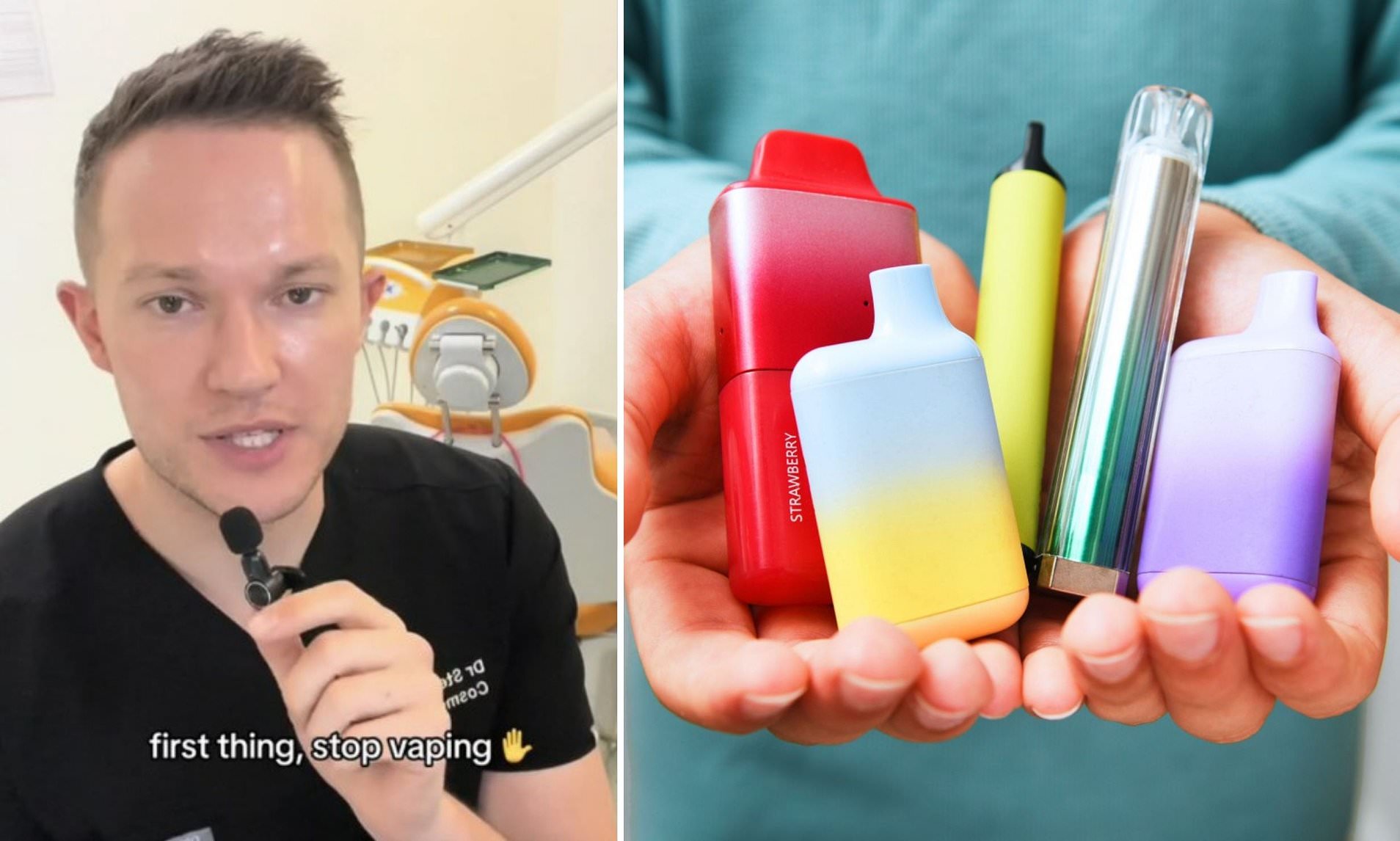 Alarm as disturbing new condition triggered by vaping is discovered