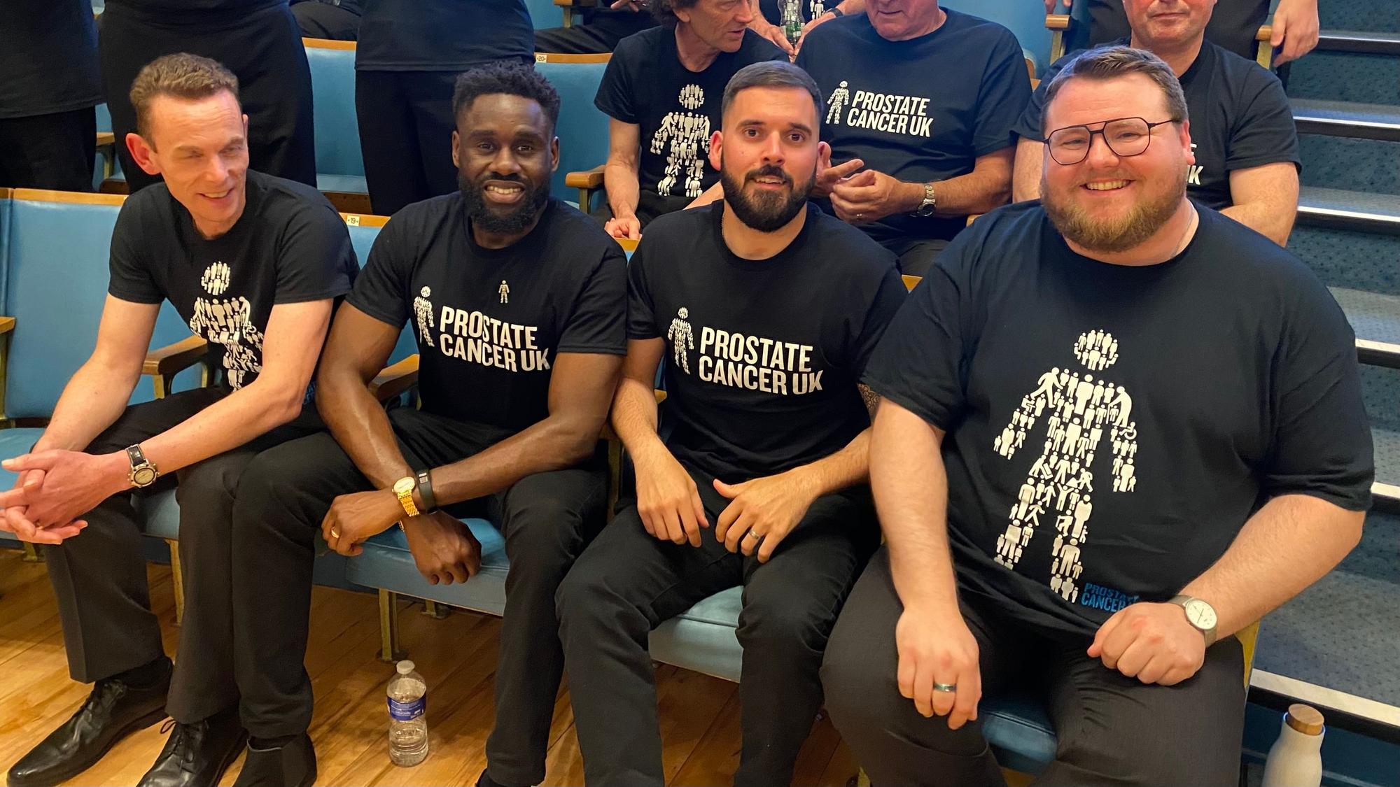Men United in Song, supporting Prostate Cancer UK