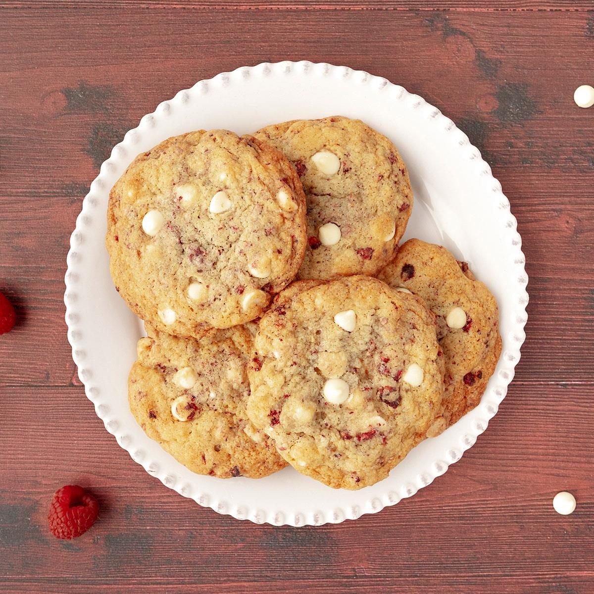 Copycat Subway Raspberry Cheesecake Cookies