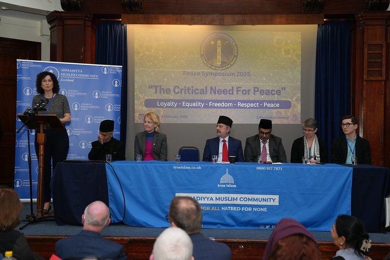 Scotland Ahmadiyya Muslim Community Peace Symposium warns of increasing ...