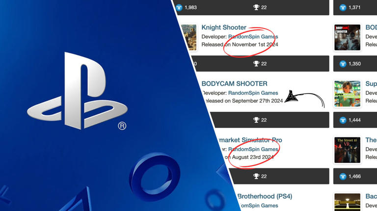 PlayStation quietly removes "slop" shovelware PS5 games following ...