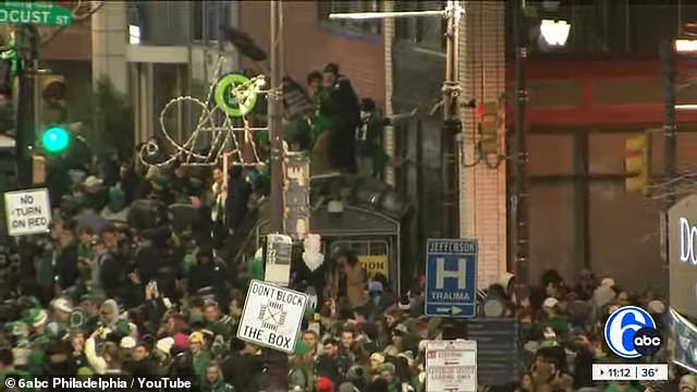 Chaos in Philadelphia as Eagles celebrations descend into riots