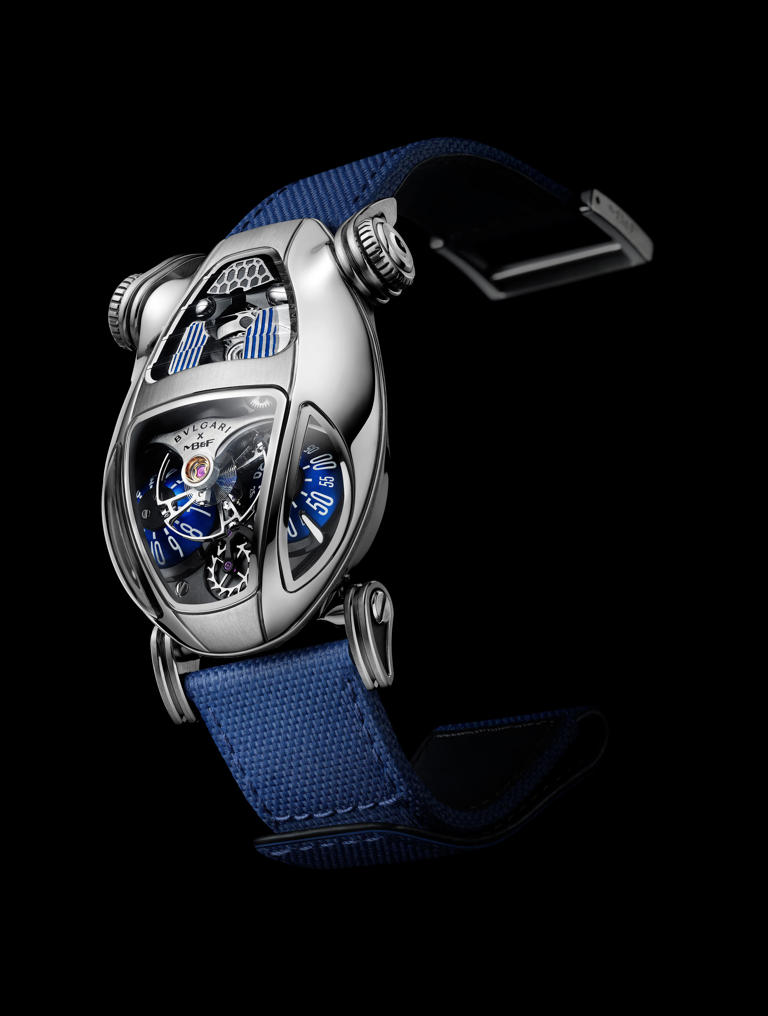 Dubai hosts launch of rare Bvlgari x MB&F timepiece - a Serpenti watch ...