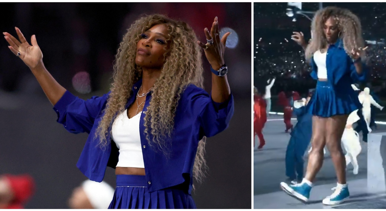 Serena Williams, lo spettacolo a sorpresa al Super Bowl: la tennista ...