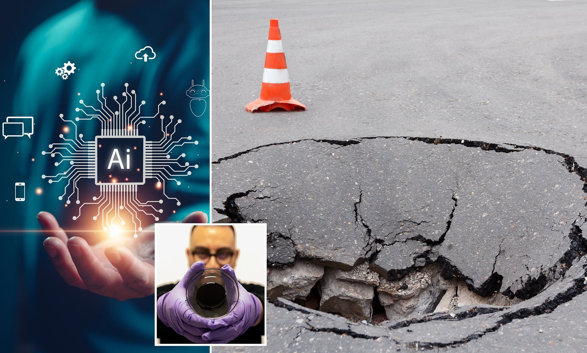 Can 'self-healing' roads FINALLY fix our pothole problems?