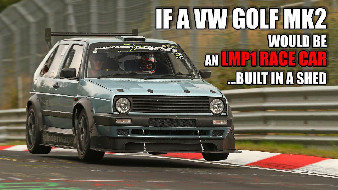 The Fastest VW Golf 2 on the Nürburgring: Porsche Eater in Action!
