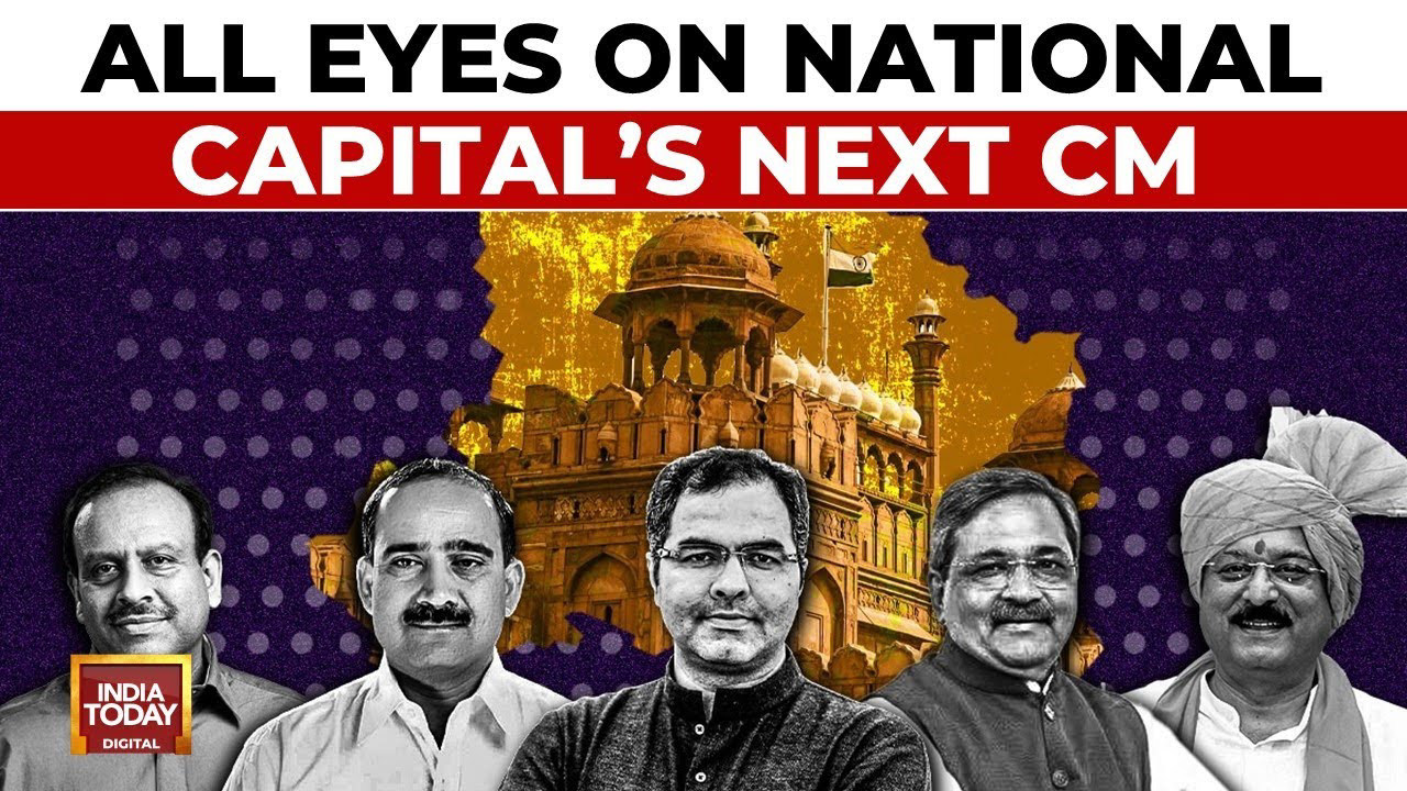 BJP top brass holds hectic parleys to finalise Delhi's next Chief Minister BJP top brass holds hectic parleys to finalise Delhi's next Chief Minister