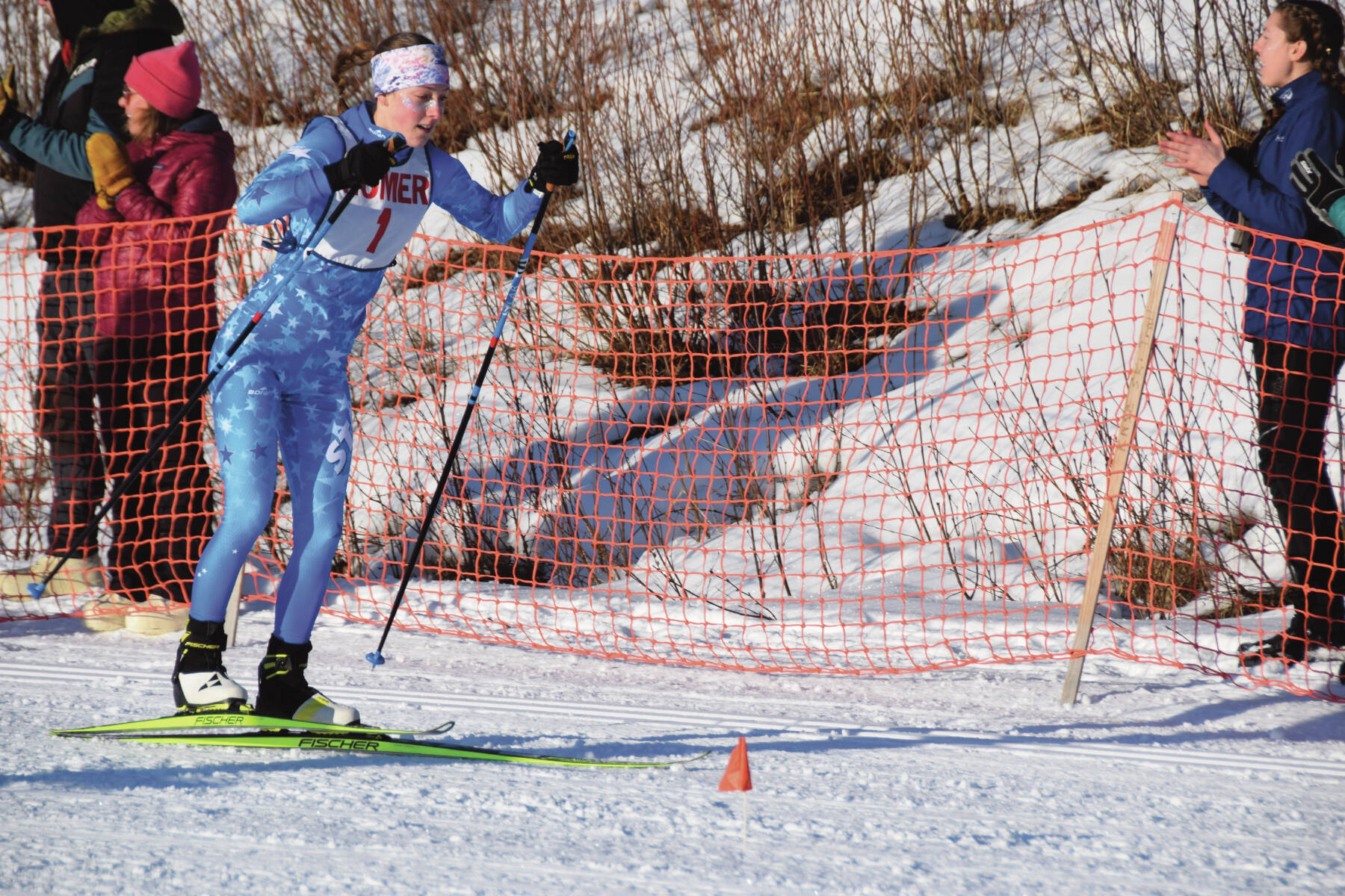Colony’s girls, boys sweep Region III ski meet