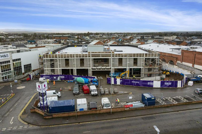 Ballymena shopping centre undergoing almost £10m transformation ahead ...