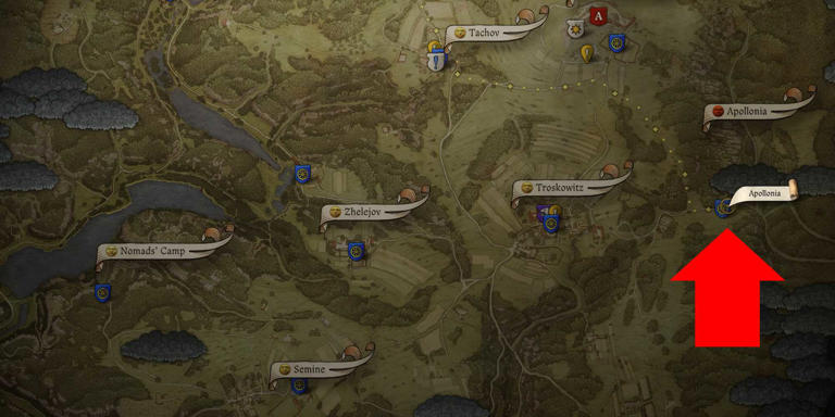Kingdom Come: Deliverance 2: All Trosky Fast Travel Locations