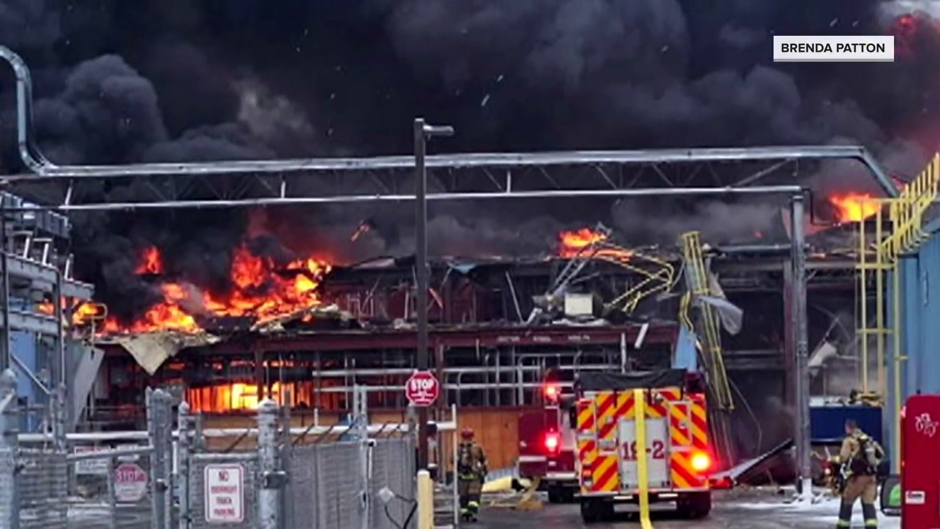 Pennsylvania plant explosion caught on camera