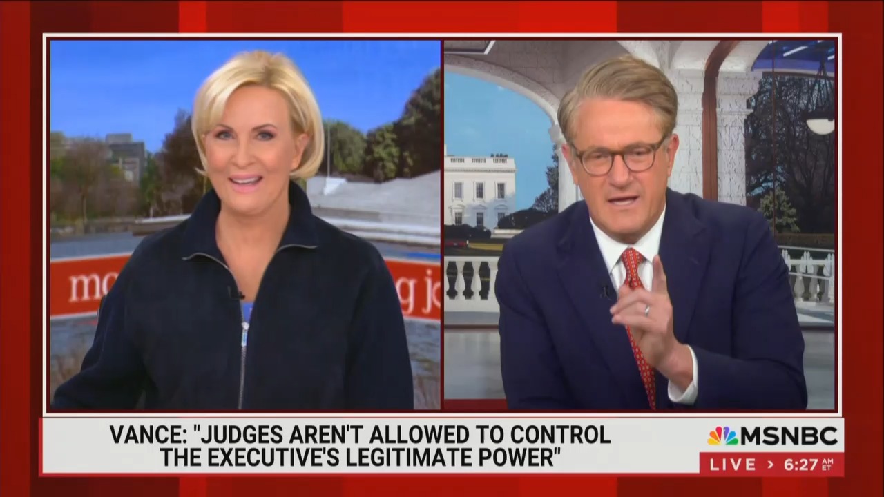 ‘This Is Trolling!’ Joe Scarborough Rips JD Vance’s Insisting Judges ...