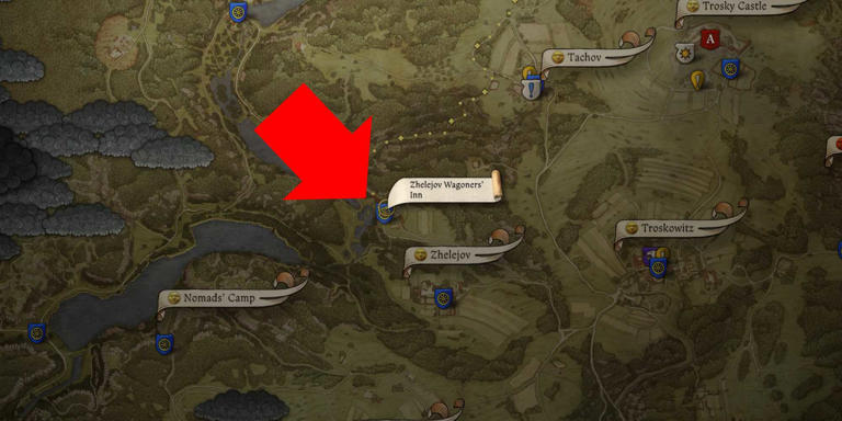 Kingdom Come: Deliverance 2: All Trosky Fast Travel Locations
