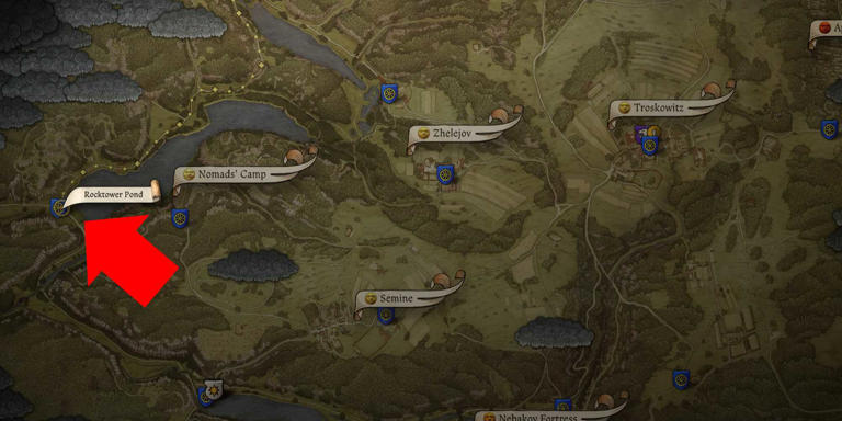 Kingdom Come: Deliverance 2: All Trosky Fast Travel Locations
