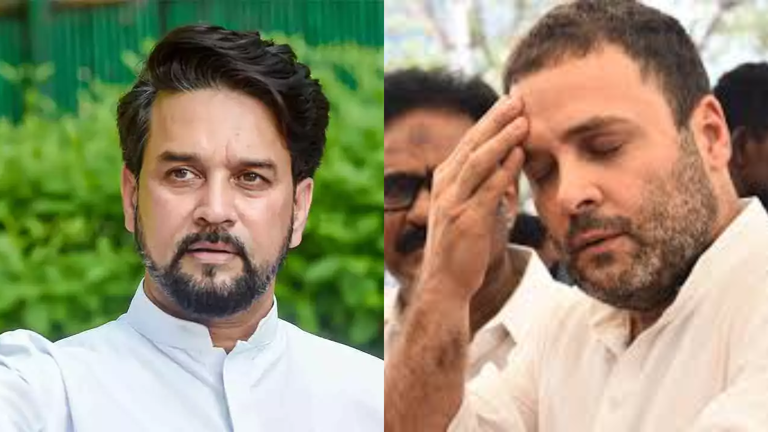 'Zero Check Kar Lijiye...': Anurag Thakur Mocks Rahul Gandhi For ... 'Zero Check Kar Lijiye...': Anurag Thakur Mocks Rahul Gandhi For ...