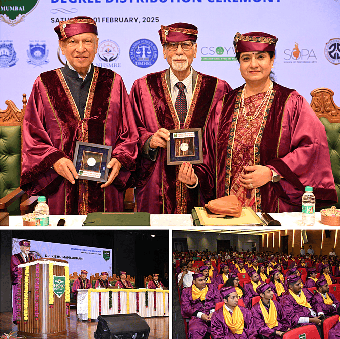 HSNC University, Mumbai Holds Prestigious Degree Distribution Ceremony ...