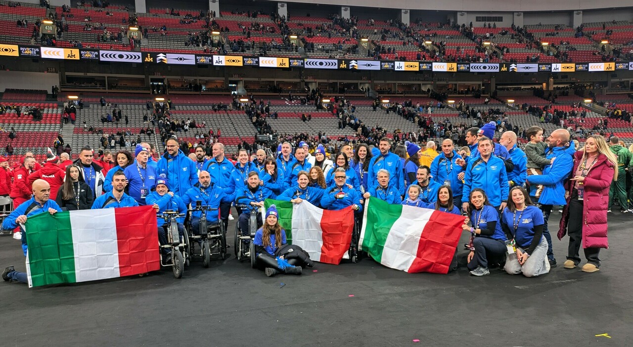 Il Team Italia del Gruppo Sportivo Paralimpico della Difesa alla ...