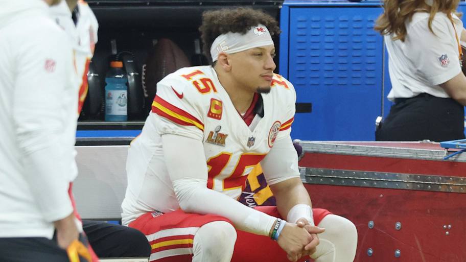 Look: Patrick Mahomes Skips Samaje Perine in Awkward Moment During ...