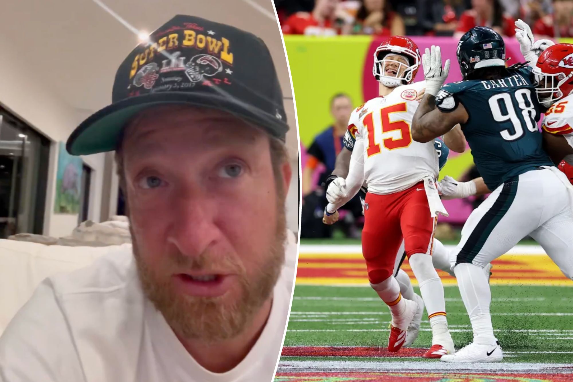 Dave Portnoy shreds Patrick Mahomes after Super Bowl 2025 disaster ...
