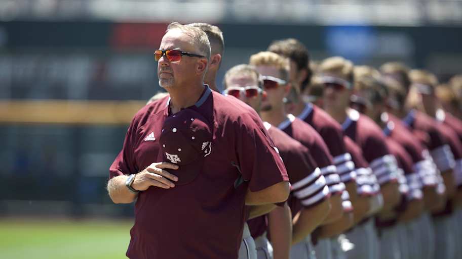 Former Texas A&M Aggies Baseball Head Coach Gets Jersey Honored