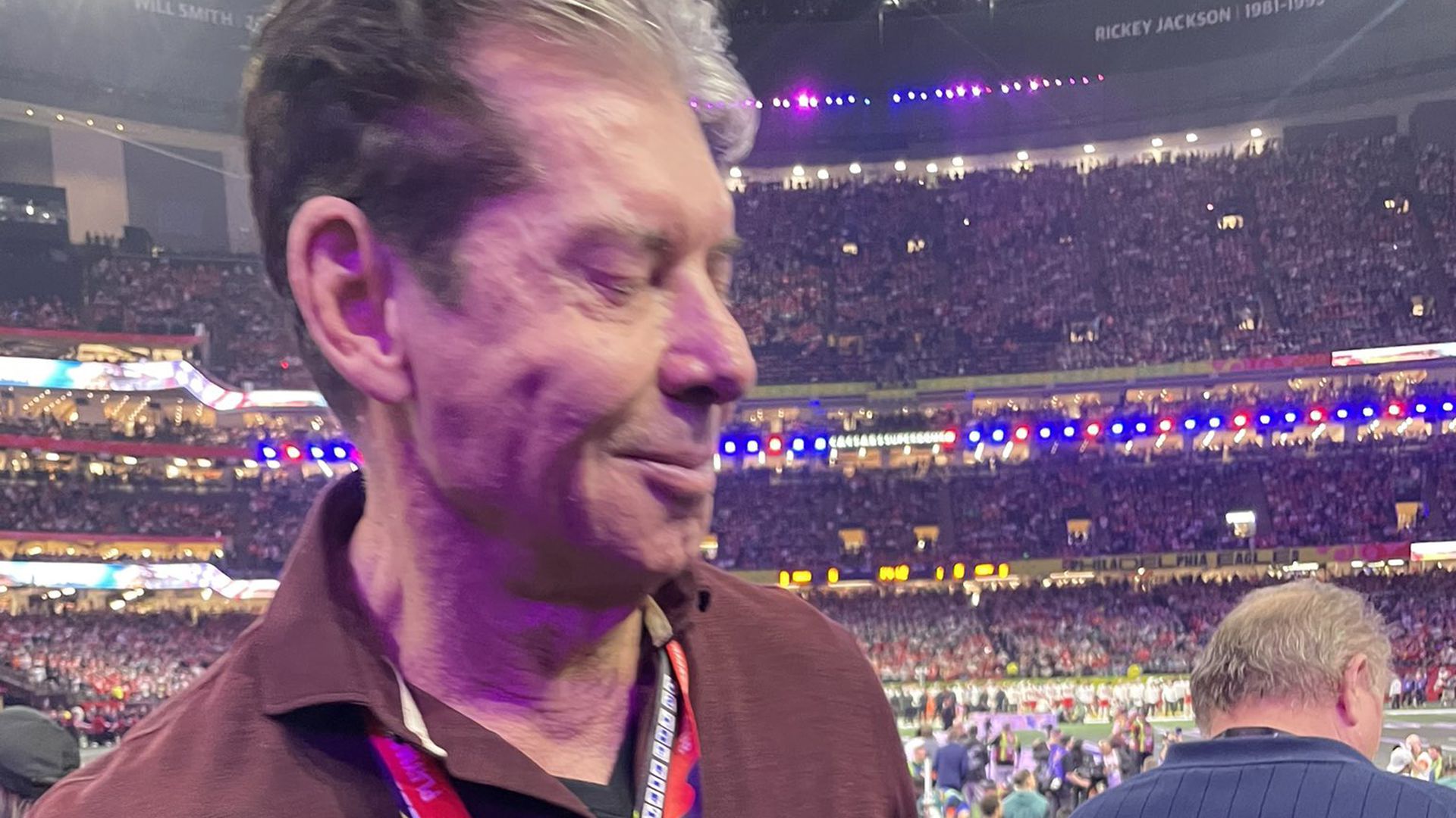 Vince McMahon makes rare public appearance at Super Bowl amid legal ...