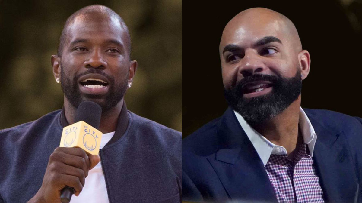 "That was street ball days" - J-Rich talks about bouncing the ball off ...