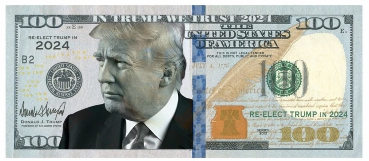 Internet Reacts to Golden-Hoofed, Trump Cash-Covered Goat Idol at Mar-a ...