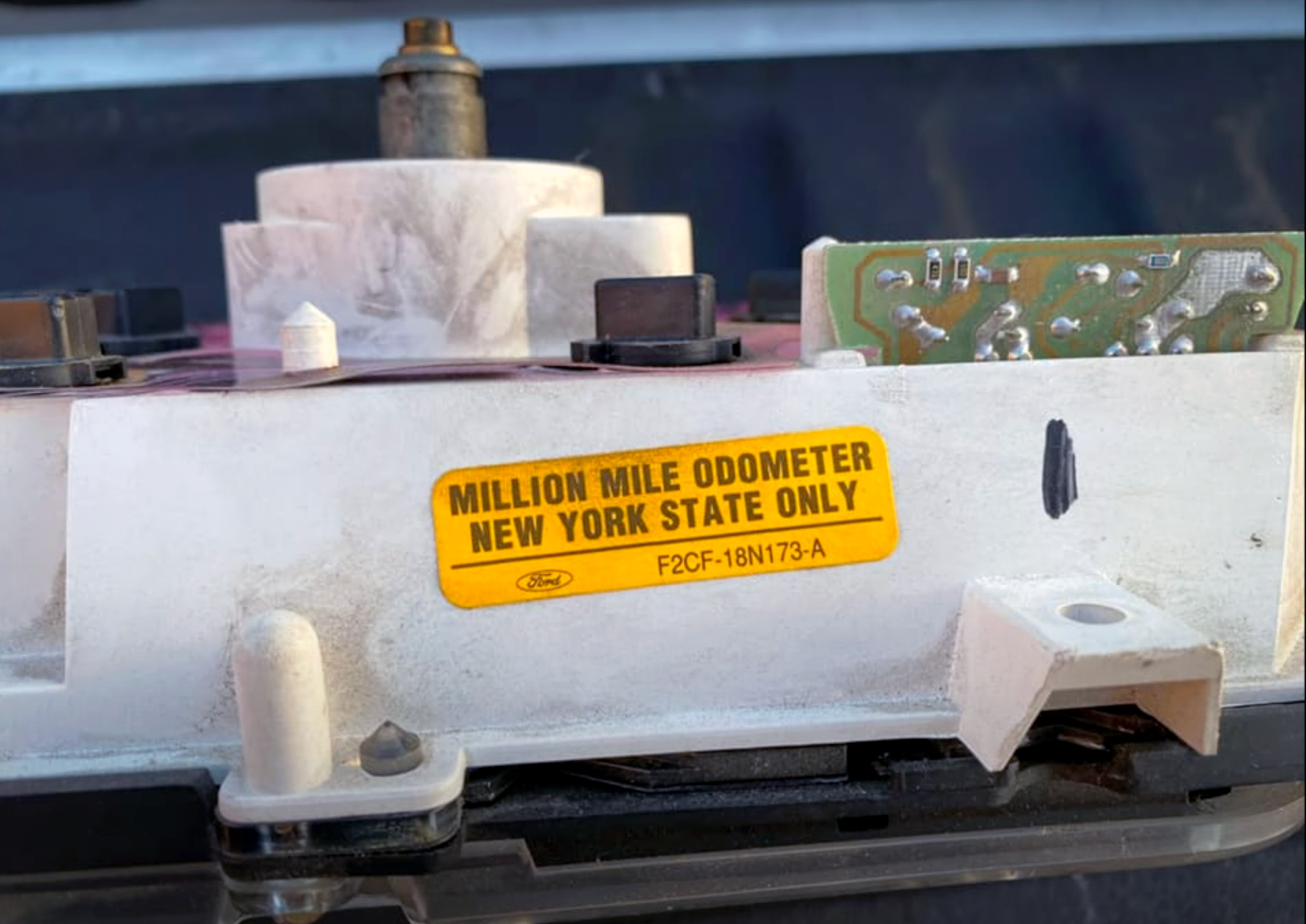 Ford Made a “Million-Mile Odometer” Just for New York State