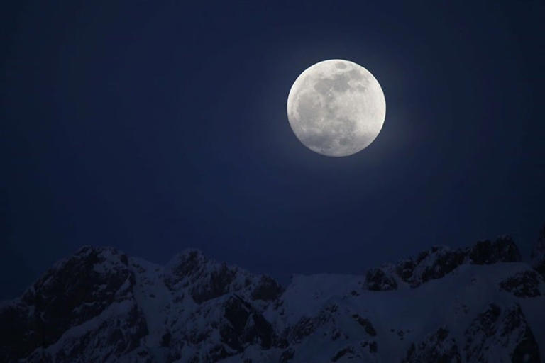 "Snow Moon", la deuxième pleine lune de l'année visible mercredi
