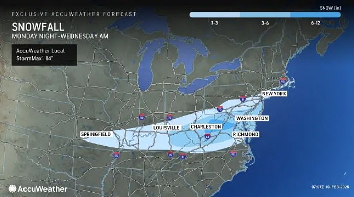 Trio of winter storms could blast 200M people in 40 states with snow