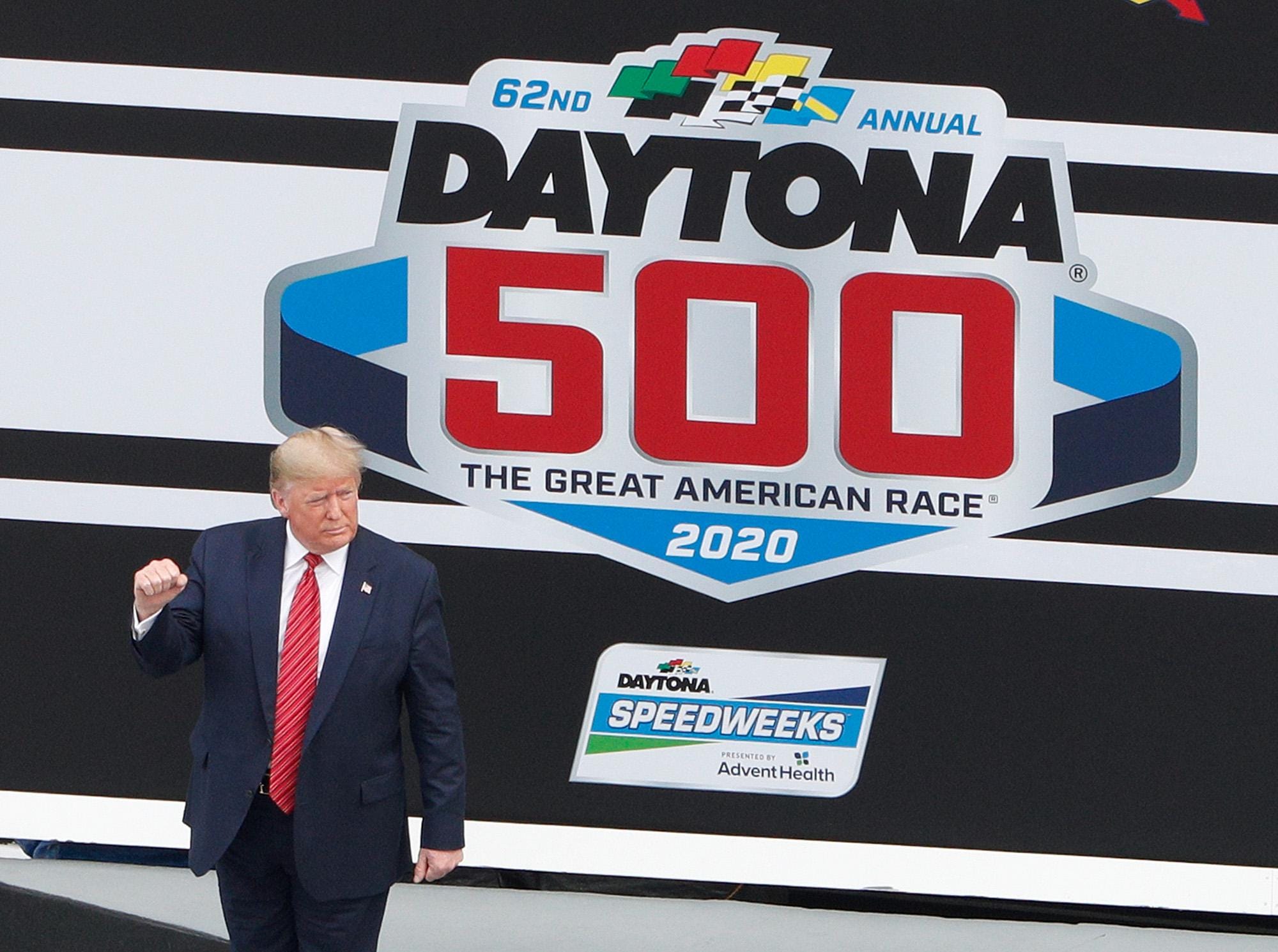 President Trump will be at today's Daytona 500. Here's when, what to know